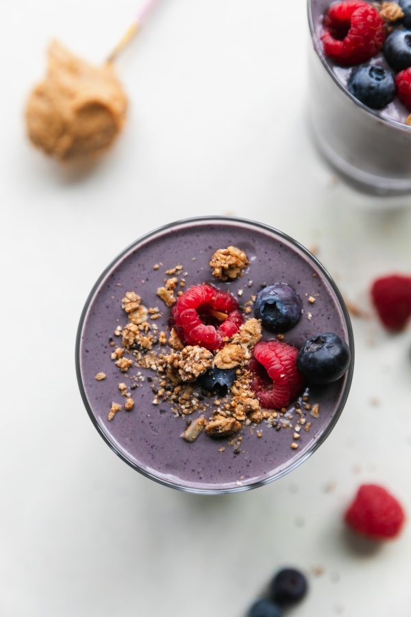 Berry Power Protein Smoothie - Becks Lives Healthy